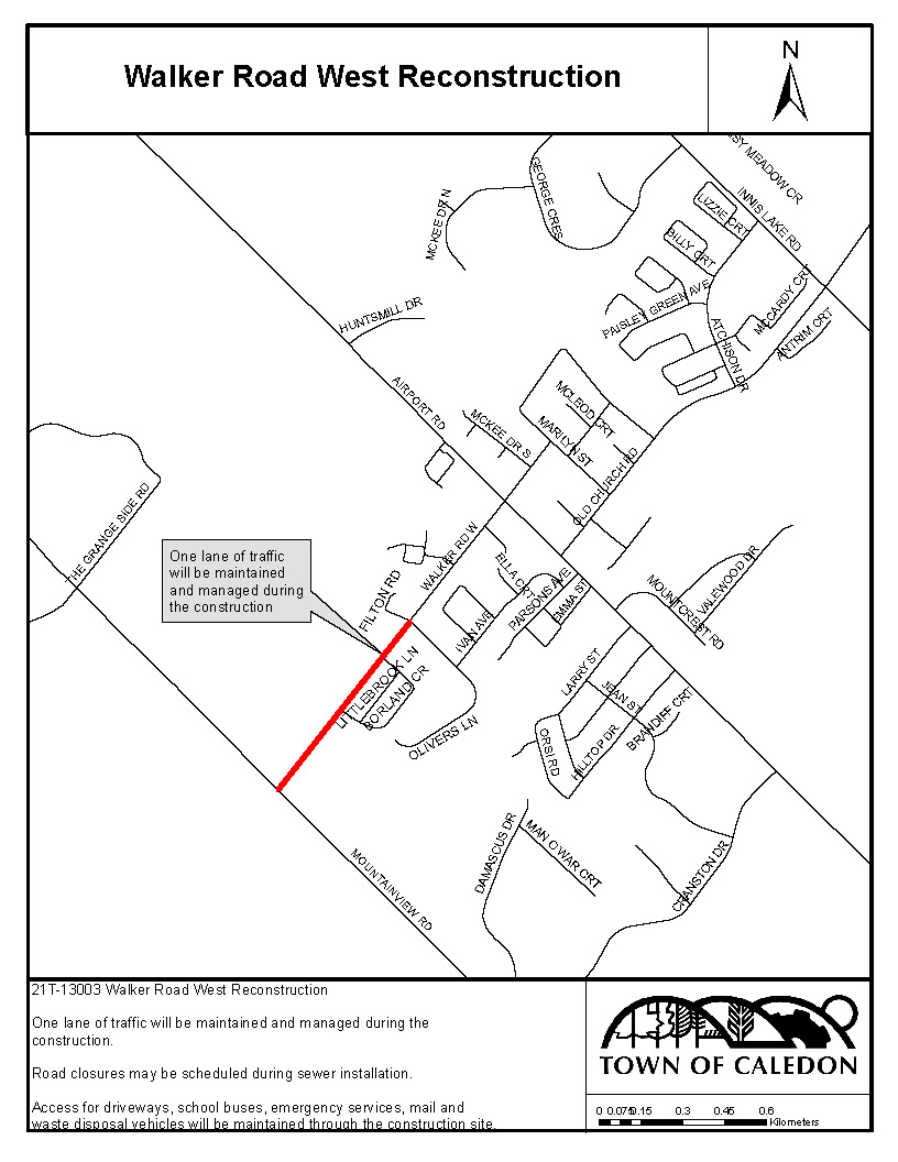 Road Closures - Town of Caledon