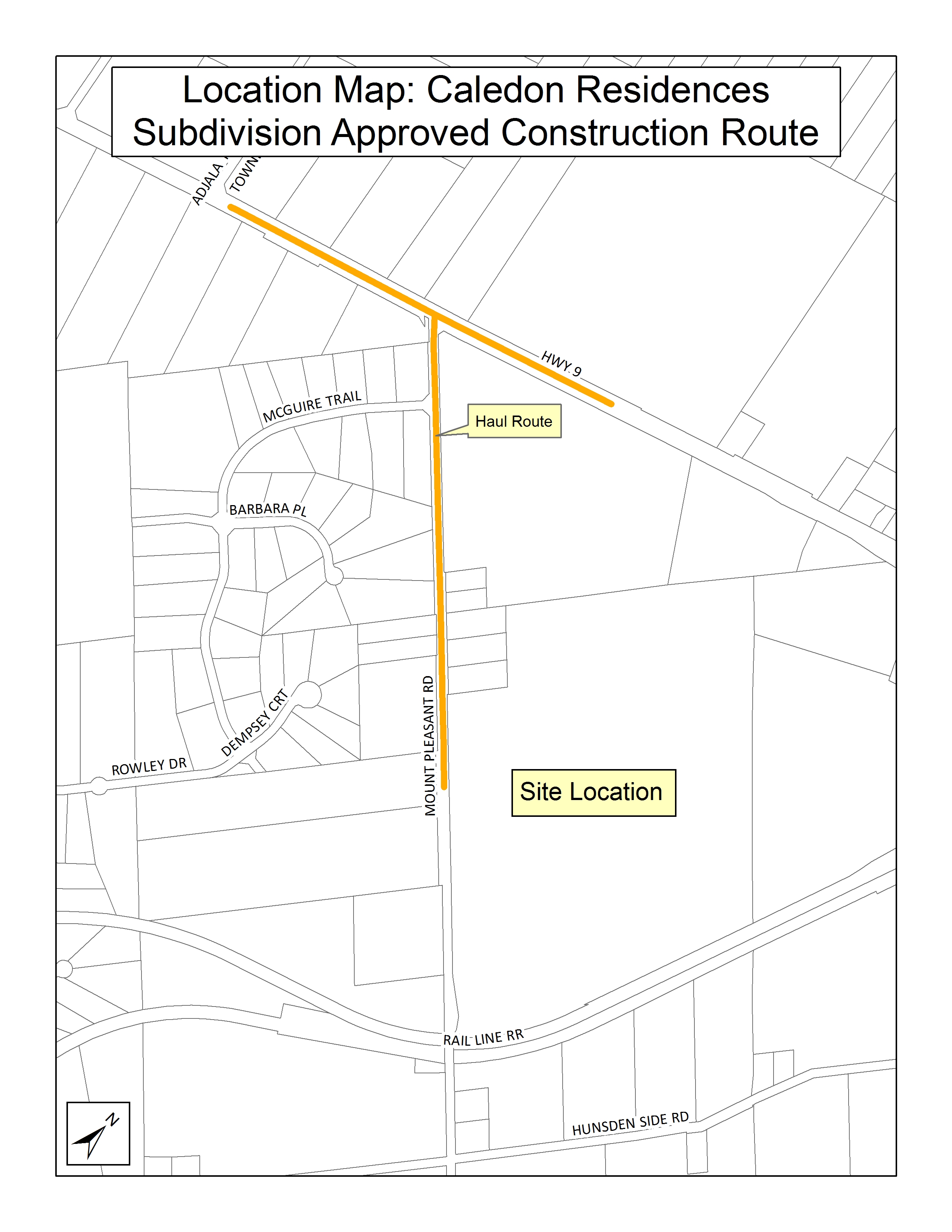 Subdivision Construction Site
